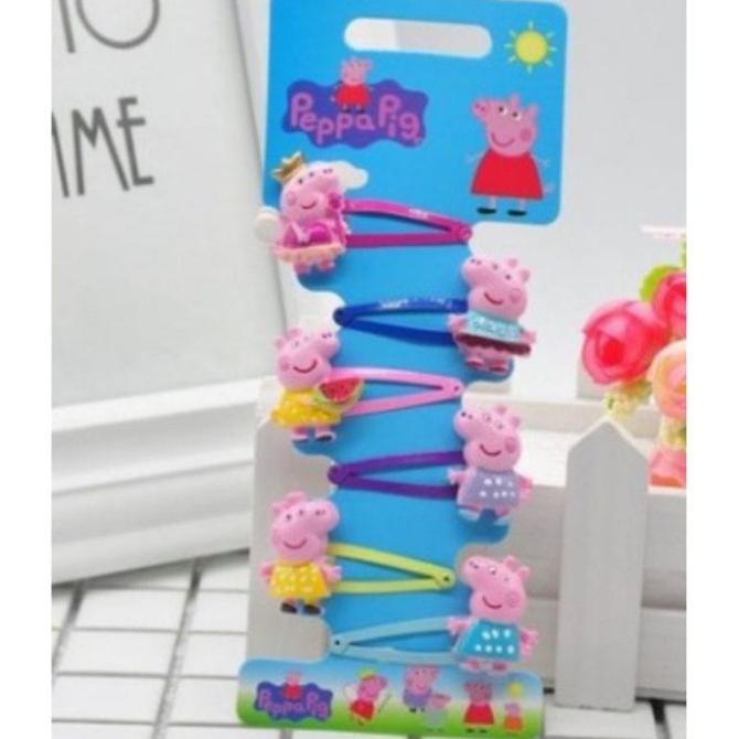 Jual Jepit peppapig karet rambut kartun pepa pig babi accessories anak ...