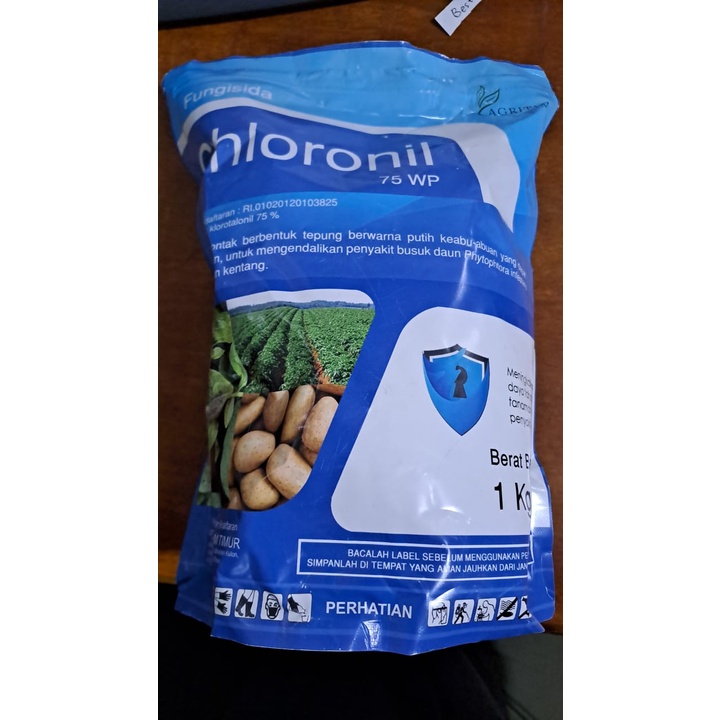 Jual CHLORONIL 1KG FUNGISIDA KLOROTALONIL 75% | Shopee Indonesia