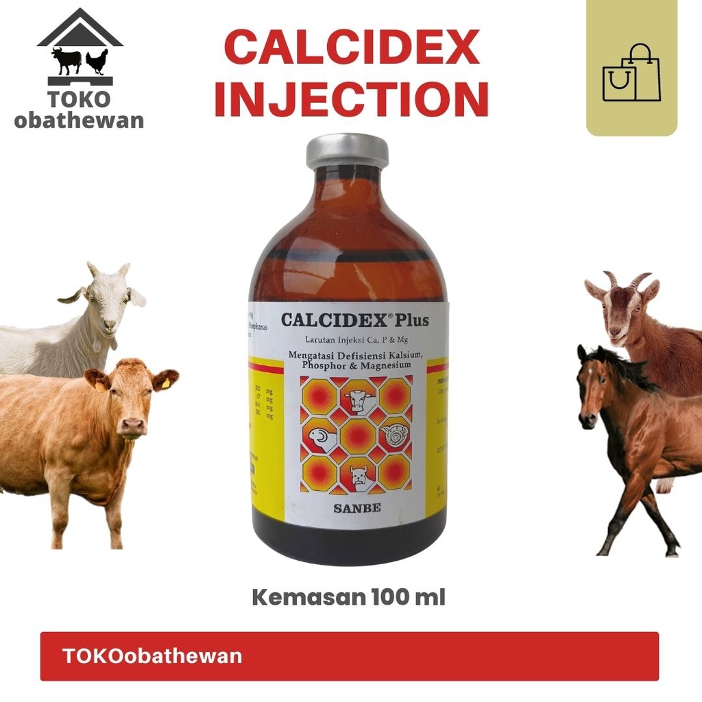 Jual CALCIDEX PLUS 100 ml - Obat Sapi Kambing Lumpuh Injeksi Ampuh ...