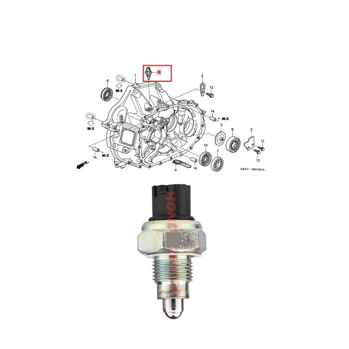 Jual Sensor switch back light altrek mundur jazz sensor switch back ...