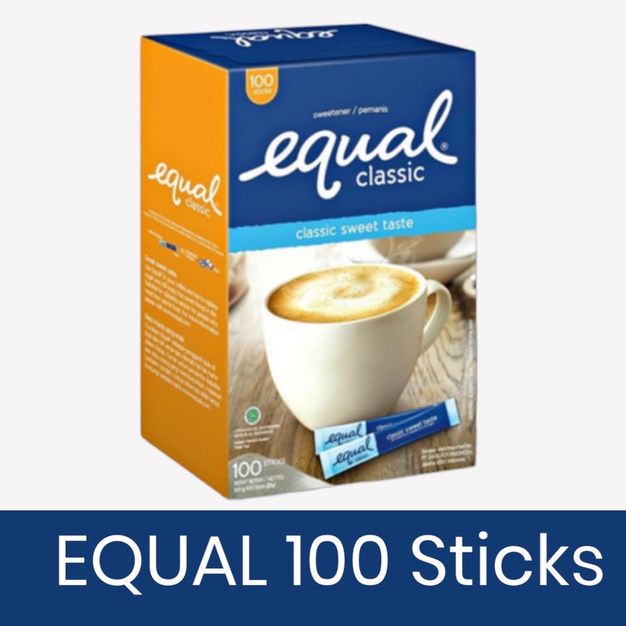 Jual Equal Classic STICK Sweetener Zero Calorie / Pemanis Pengganti ...