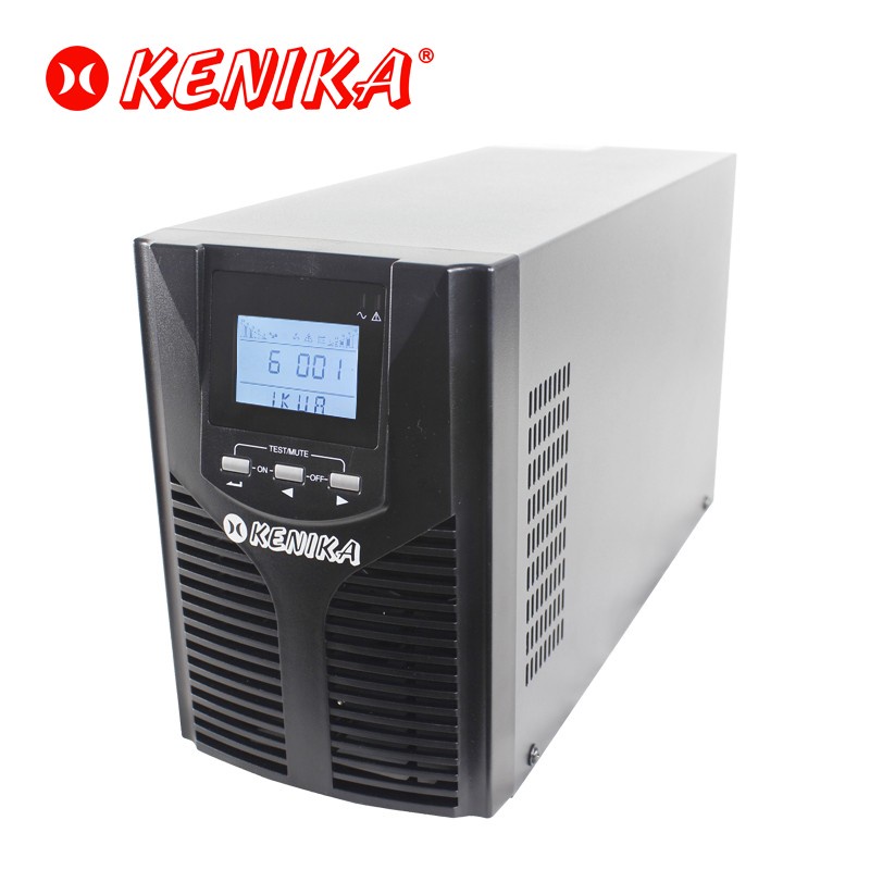 Jual Kenika UPS 1kVA/900W HE 1000 UPS True Online Sinewave | Shopee ...