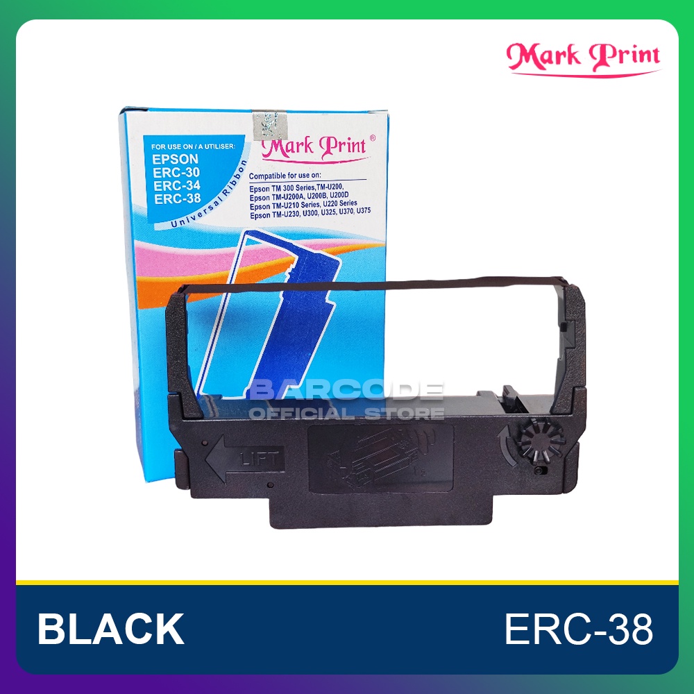 Jual ERC-38 Hitam Black - Cartridge Pita Tinta Ribbon Epson TM-U220 B ...