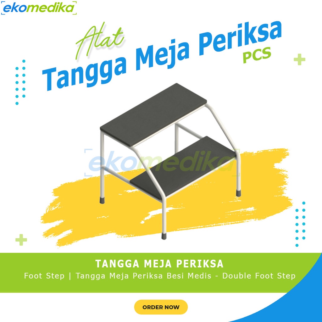 Jual Foot Step | Tangga Meja Periksa Besi Medis | Shopee Indonesia