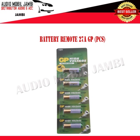 Jual BATERAI GP ULTRA SUPER ALKALINE GP 27A GP27 GP27A 27 MN27 12V ...