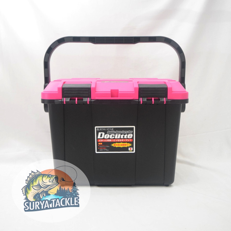 Jual Tackle Box Docutte 4700-PINK Kotak Pancing/Tool Box Original Japan ...