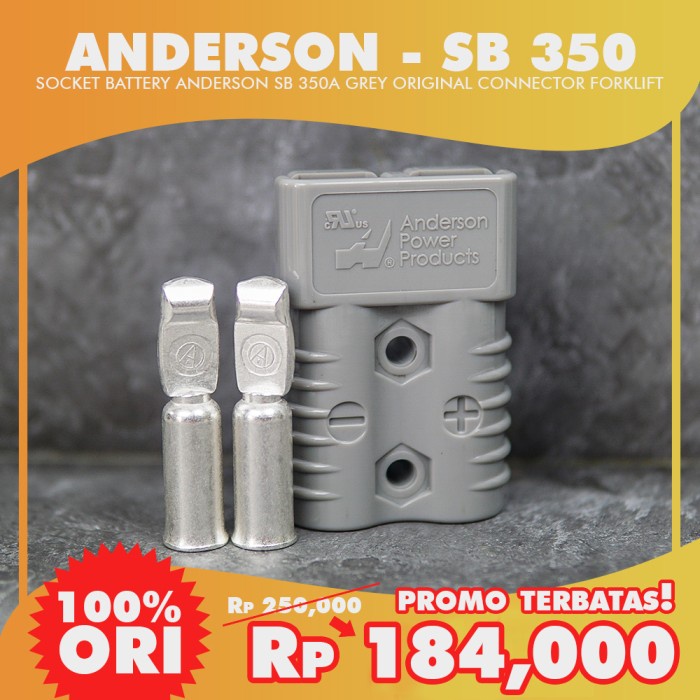Jual Socket Battery Anderson SB350A Grey ORIGINAL SB 350 SB350 350A SBE ...