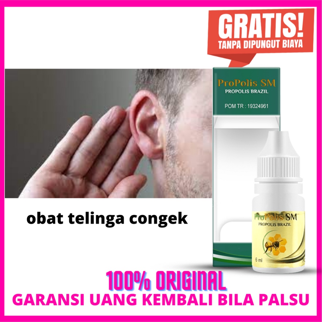 Jual Obat Tetes Telinga Congek , Curek, Berair Telinga Berdengung ...