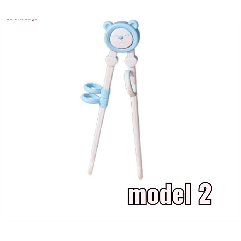 Jual Sumpit Anak Karakter / Sumpit Anak Belajar Makan Model Kartun ...