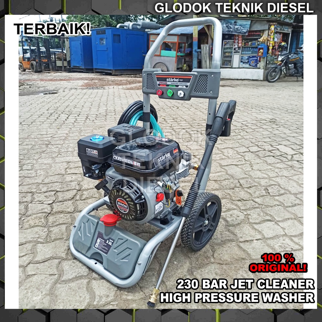 Jual Jet Cleaner High Pressure Washer 230 Bar Mesin Cuci Steam Tekanan ...