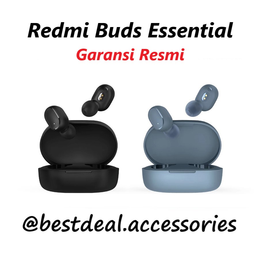 Jual Xiaomi Redmi Buds Essential TWS Bluetooth Earphone Earbuds ...