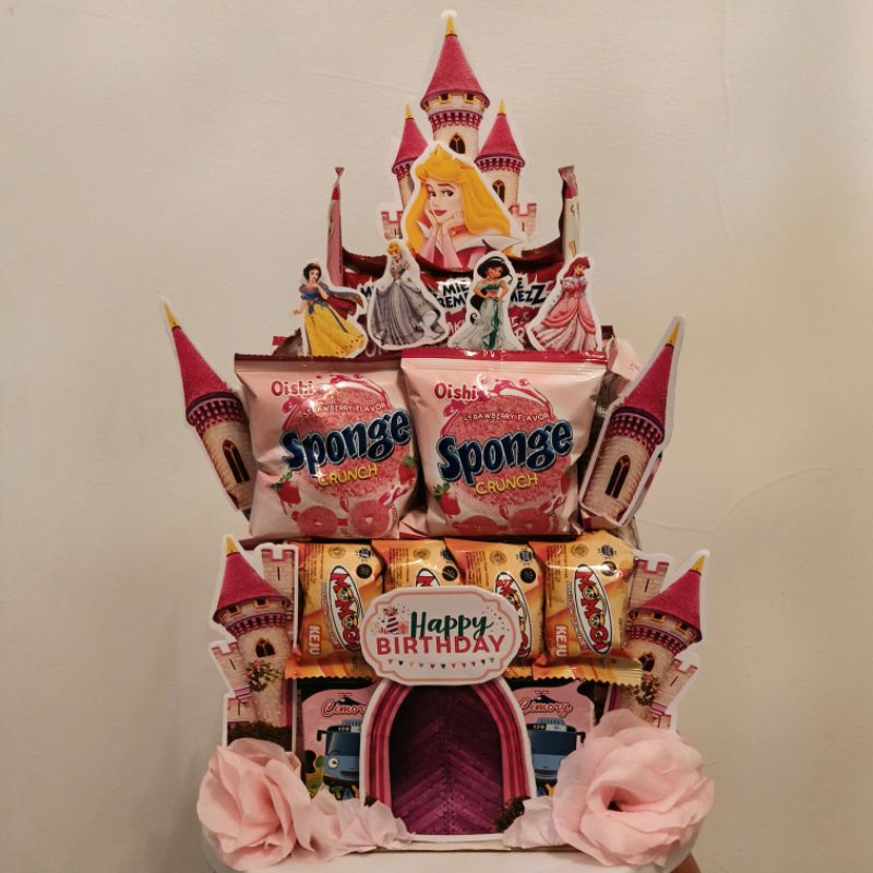 Jual snack tower ulang tahun murah / bingkisan ulang tahun / hadiah ...