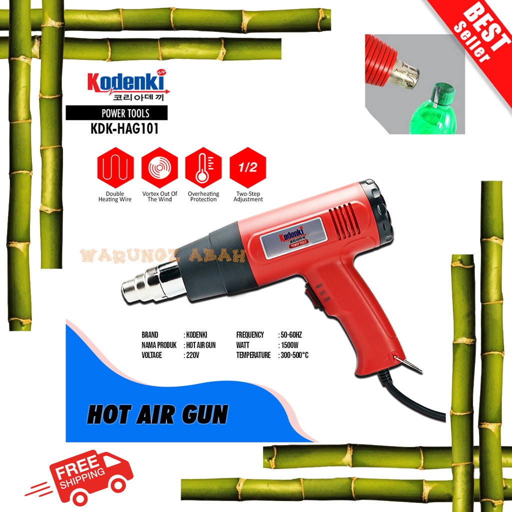 Jual MESIN ALAT BLOWER PEMANAS LISTRIK HEAT GUN HEATGUN HOT AIR GUN ...