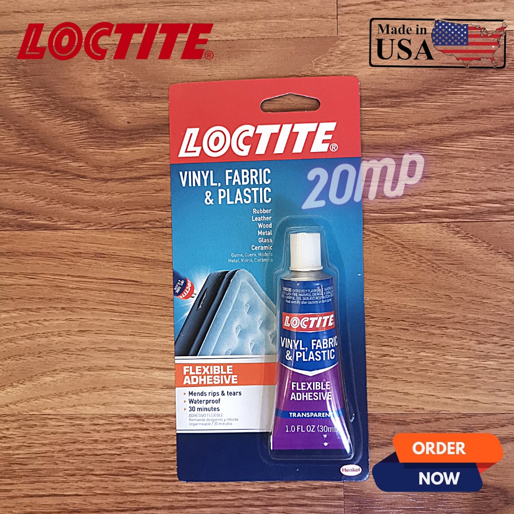 Jual Lem Loctite Vinyl Fabric and Plastic Lem Vynil Kain dan Plastik ...