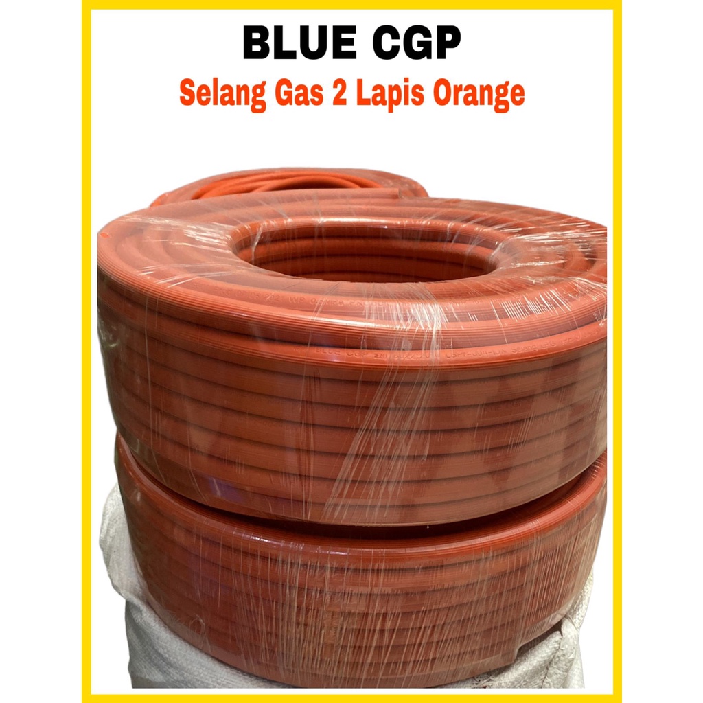 Jual Selang Gas LPG Warna Biru Orange / Hitam Harga Per Meter/ Selang ...