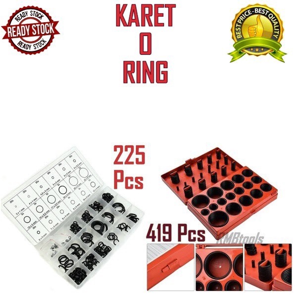 Jual Ringplat Karet O Ring Set / Karet Ring Set / Karet Rubber O Ring Set -Varian | Shopee Indonesia