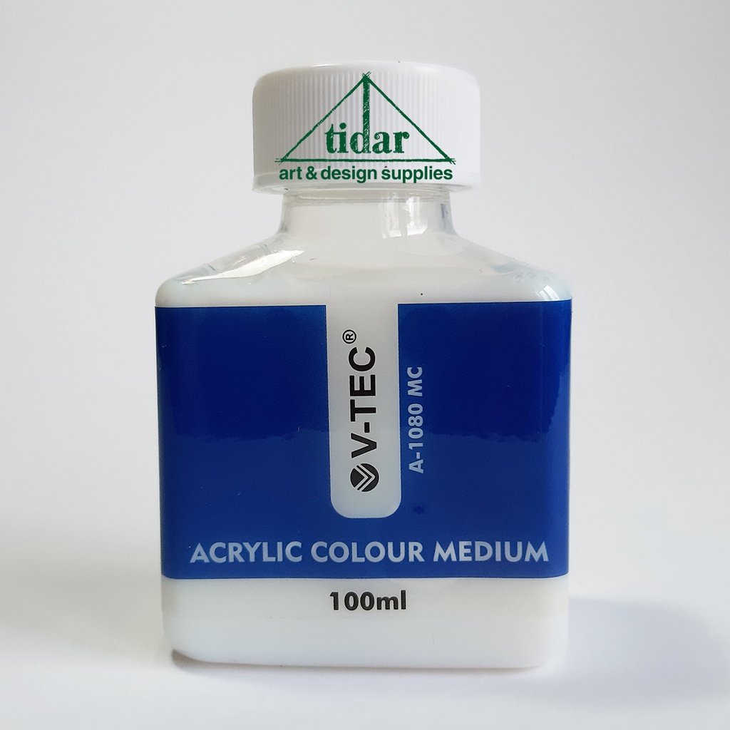 Jual V-tec Acrylic Medium 100 ml - Pengencer / Campuran Cat Akrilik Vtec | Shopee Indonesia