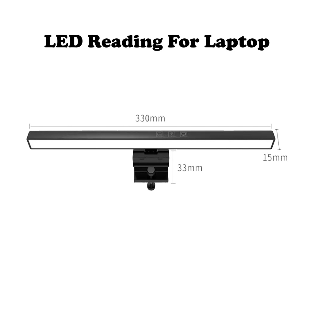Jual Jodi Home - Lampu Baca LED E-Reading Lamp Monitor Clip 2900k-5000k ...