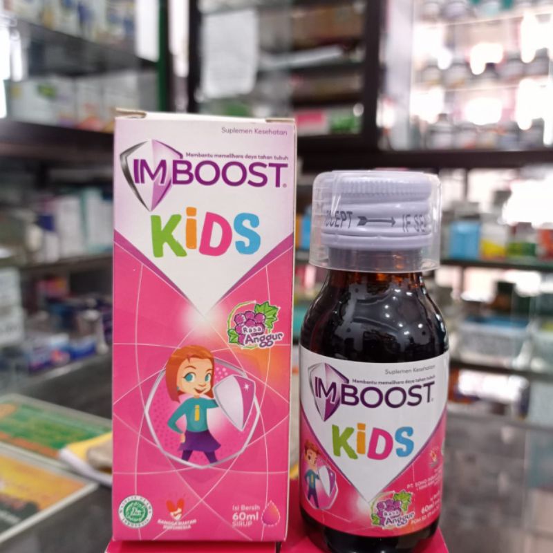 Jual IMBOOST KIDS SIRUP 60 ML // RASA ANGGUR // VITAMIN DAYA TAHAN ...