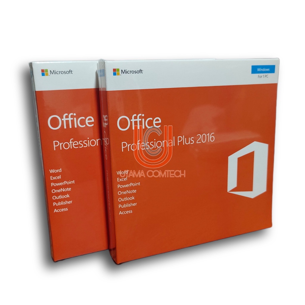 Jual Microsoft Office Professional Plus 2016 Original (FPP) with DVD ...