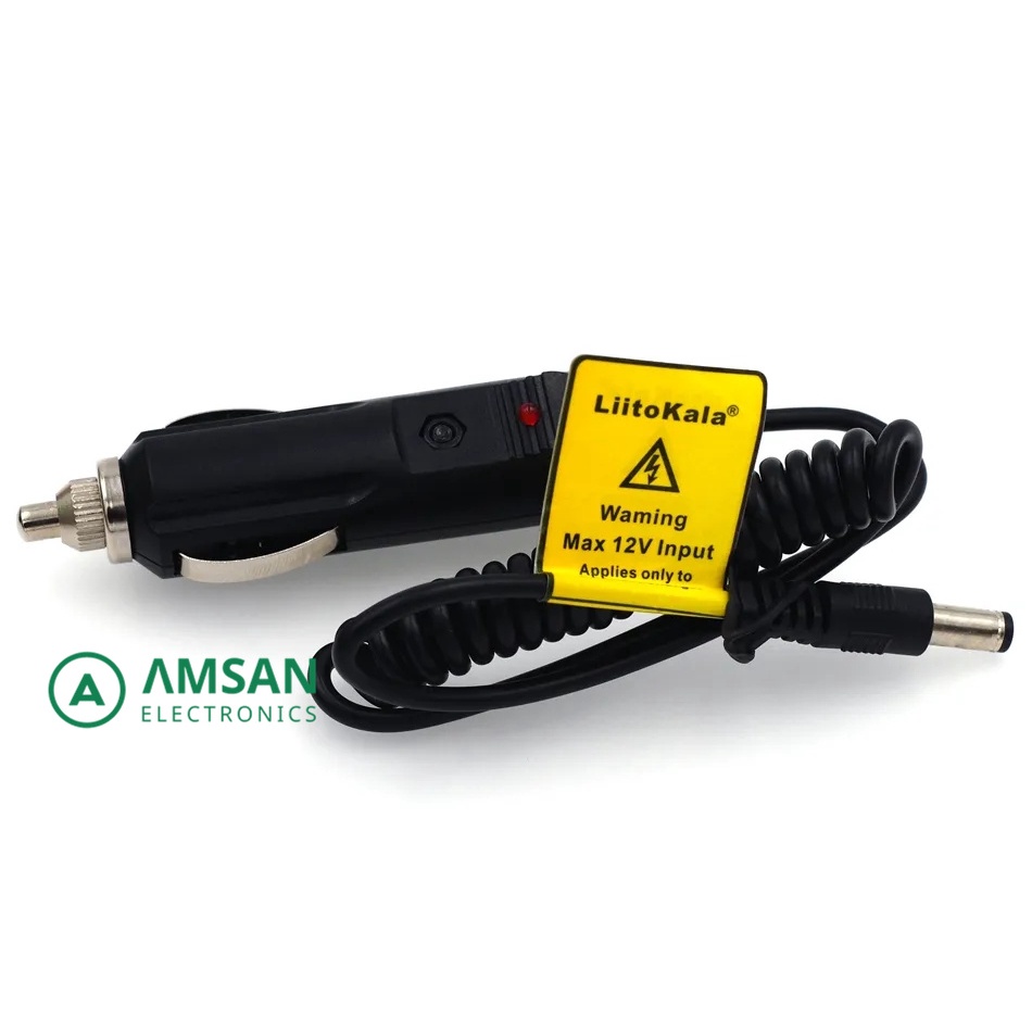 Jual Car Carger 12V DC 5.5 X 2.5 MM Liitokala Lii-500 Litokala kabel ...