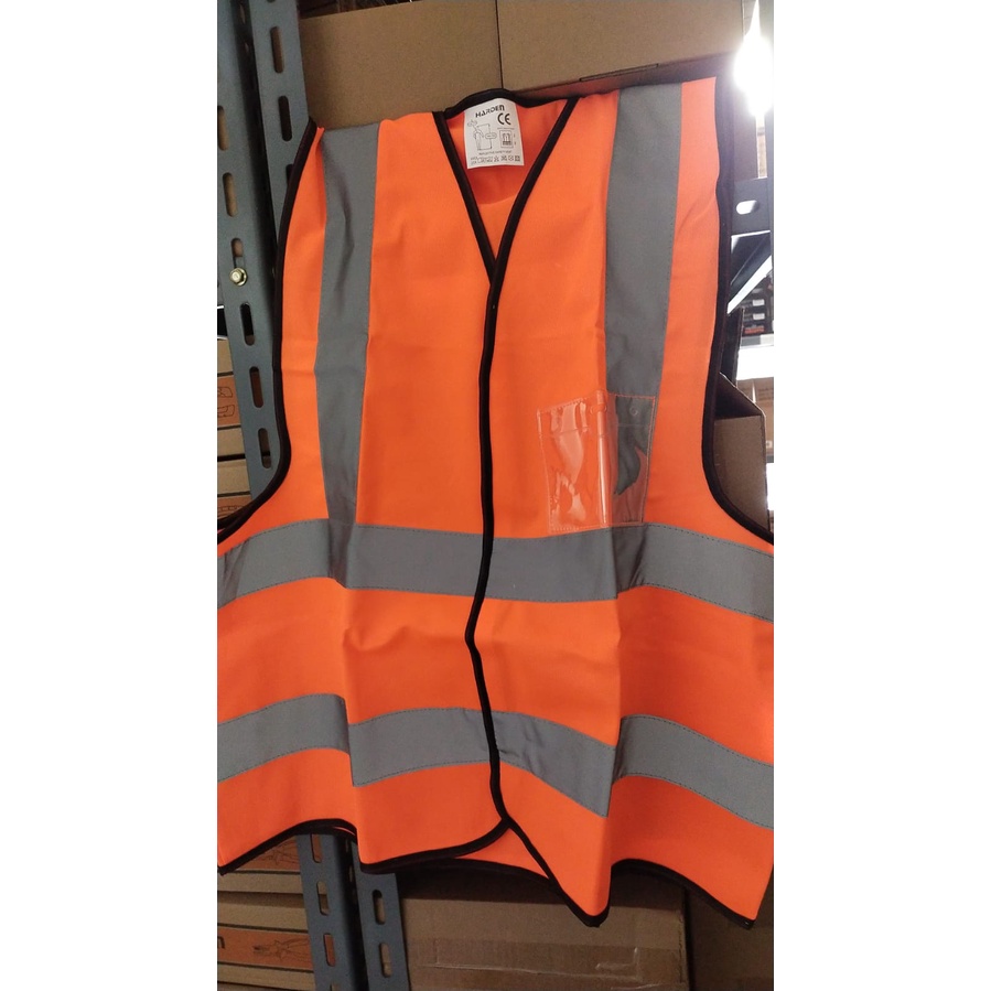 Jual Rompi Safety Vest / Rompi Proyek Hijau Green & Oren Orange ...