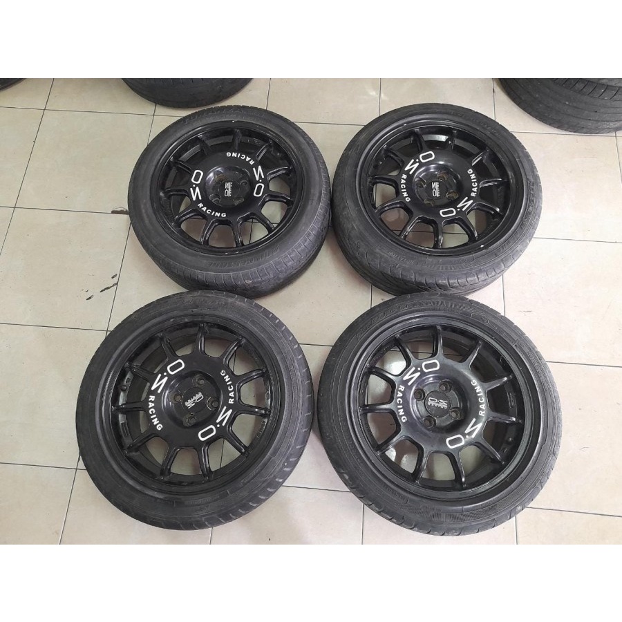 Jual VELG MOBIL BEKAS OZ RACING RING 16 LEBAR 7 LUBANG BAUT PCD 4x100 + BAN | Shopee Indonesia
