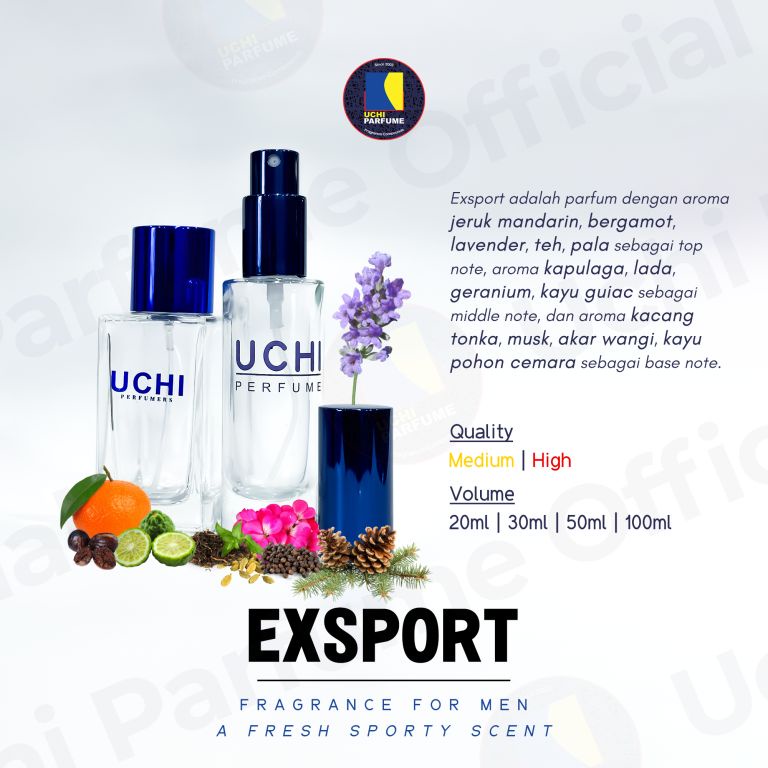 Jual Uchi Parfume Exsport (30ml,50ml,100ml) | Shopee Indonesia