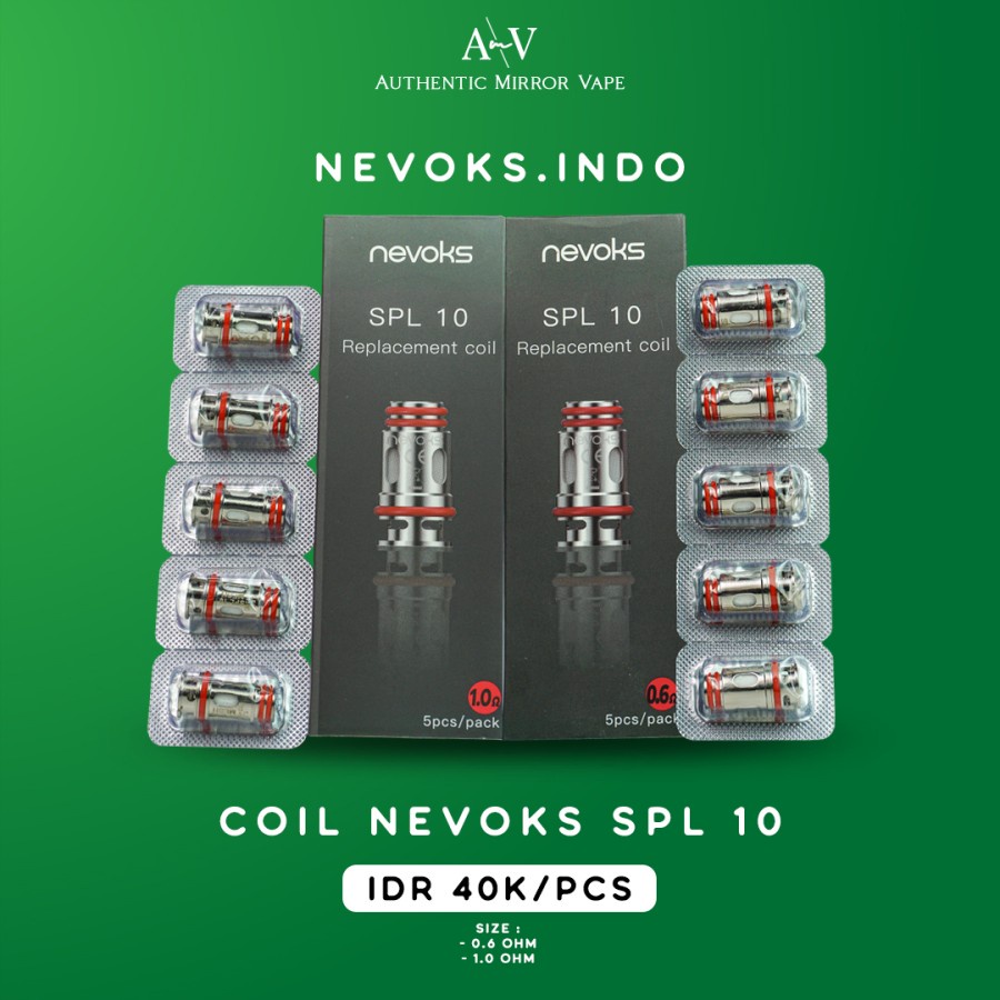 Jual Coil Nevoks SPL-10 Replacement Coil 100% Authentic - CC | Shopee ...