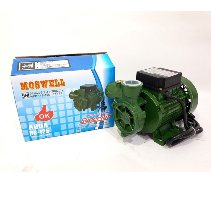 Jual POMPA AIR MOSWELL DB 125 125 WATT NON OTOMATIS RUMAH TANGGA POMPA ...