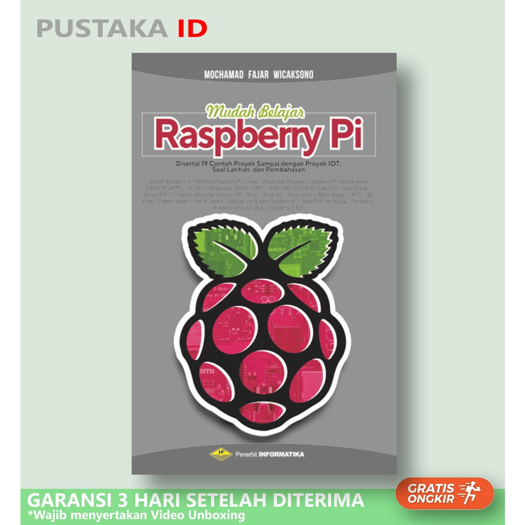 Jual Buku Mudah Belajar Raspberry Pi - Original | Shopee Indonesia