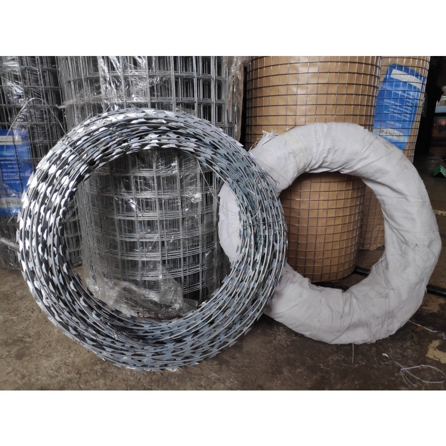Jual Kawat Duri Silet Razor Wire | Shopee Indonesia