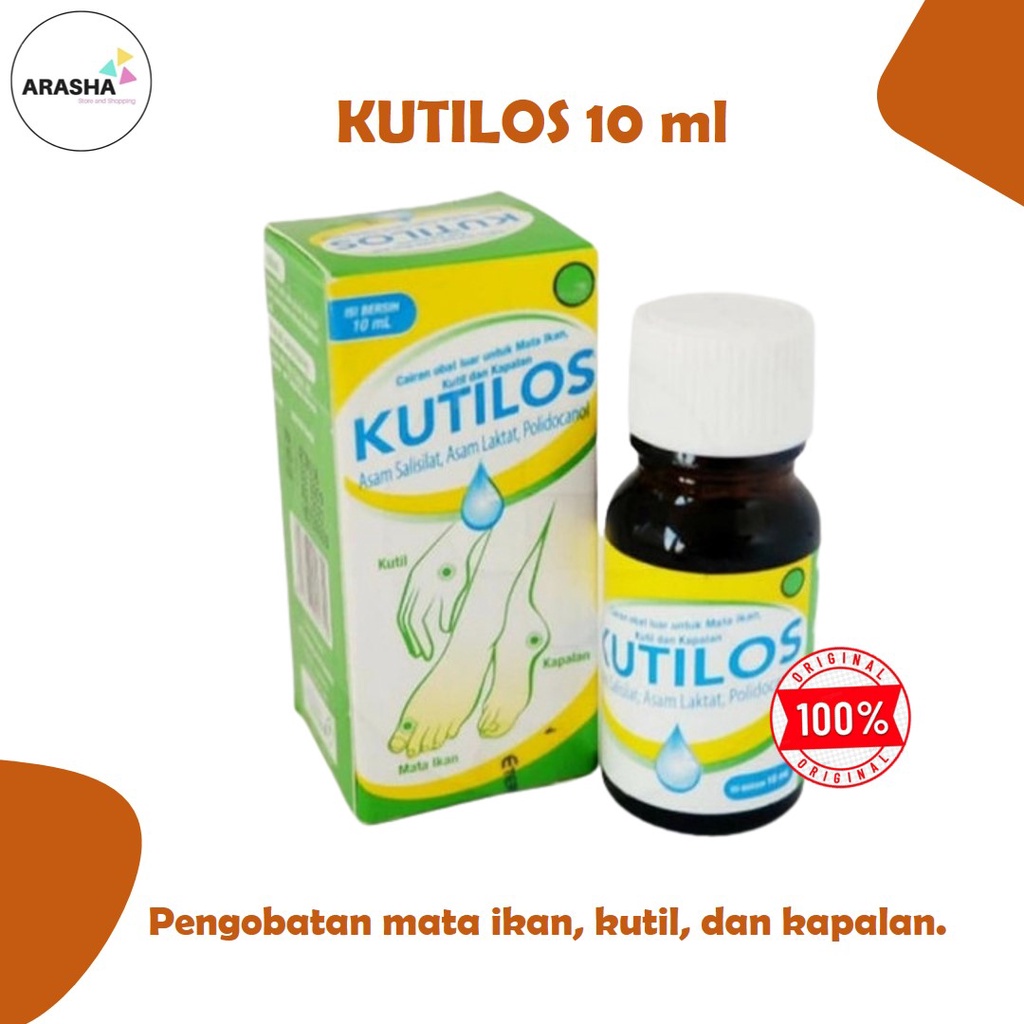 Jual KUTILOS 10 ML Obat Kaki Mata Ikan/Kapalan/Penebalan Kulit Pada ...