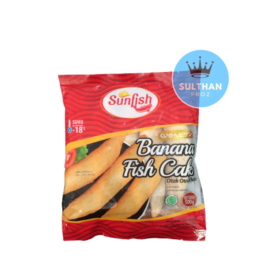 Jual SUNFISH OTAK OTAK IKAN BANANA FISH CAKE 500 GR | Shopee Indonesia