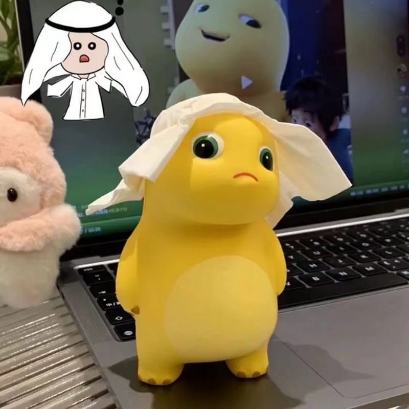 Jual KLF Squishy Dino Dinosaurus Kuning Naloong Boneka Lucu Imut Mainan ...