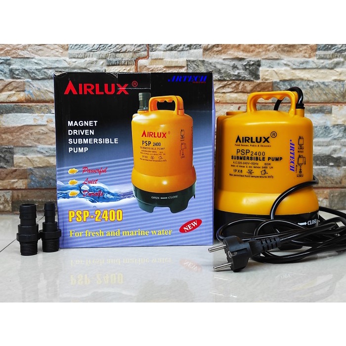 Jual AIRLUX PSP-2400 60 WATT POMPA CELUP MAGNET (SUBMERSIBLE PUMP ...