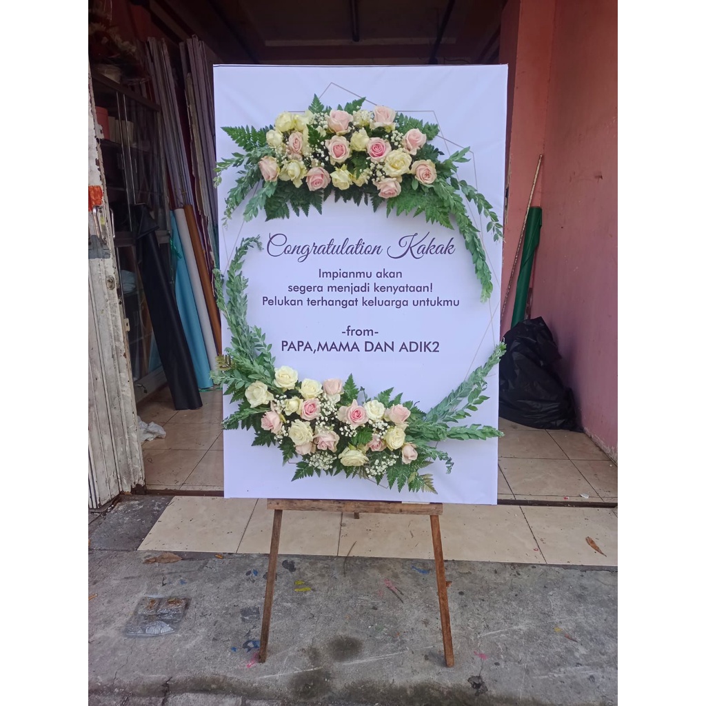 Jual Bintang Florist - Papan Bunga Mini / Papan Bunga Indoor / Papan ...