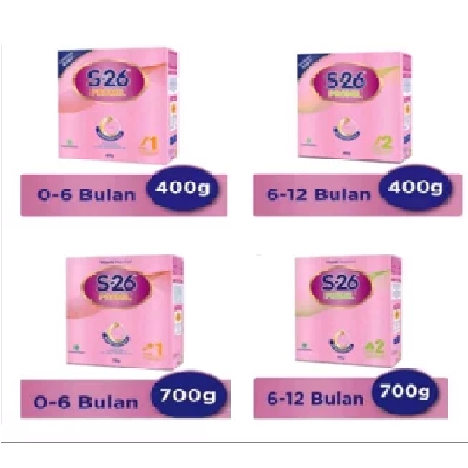 Jual S26 Promil Reguler tahap 1 dan 2 (400gram/700gram) | Shopee Indonesia