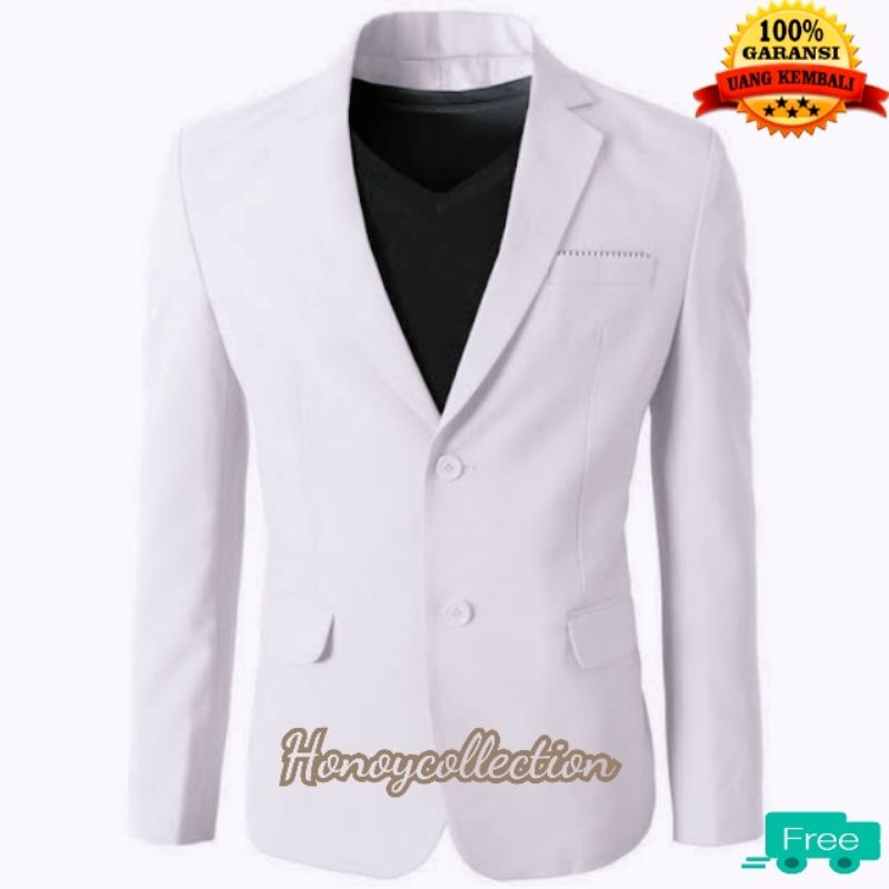 Jual [LIMITED EDITION] JAS PUTIH | JAS PUTIH PRIA | JAS PRIA PUTIH 100% ...
