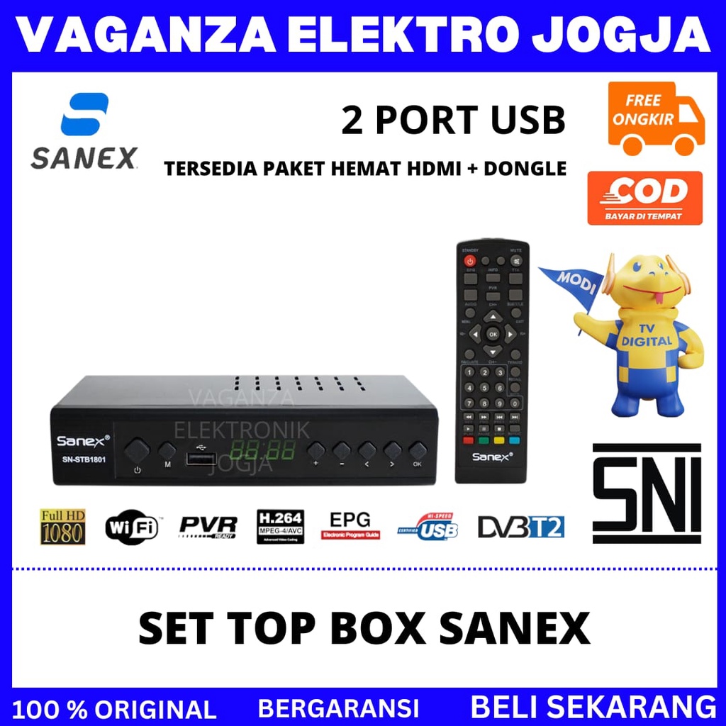 Jual SET TOP BOX SANEX STB SANEX/HINOMARU/RINREI | Shopee Indonesia