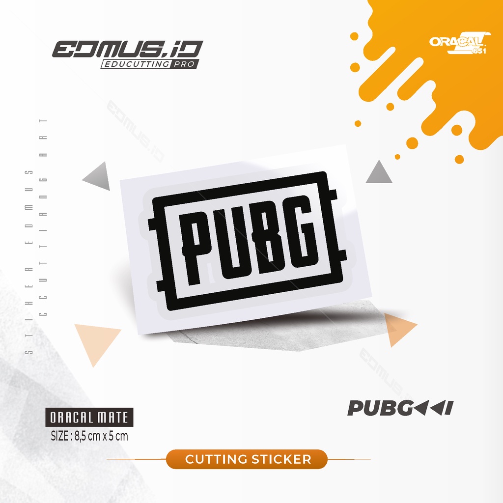 Jual Cutting Stiker PUBG | Cutting Sticker Oracal Premium | Stiker ...