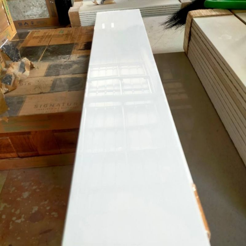 Jual Plint Granit Putih Polos 10x60 List Plint Granit Glossy | Shopee ...