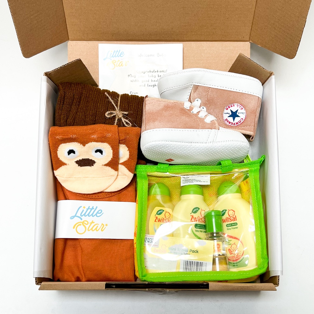 Jual Hampers Newborn Baby Gift Set Kado Baju Sabun Perlengkapan Mandi ...