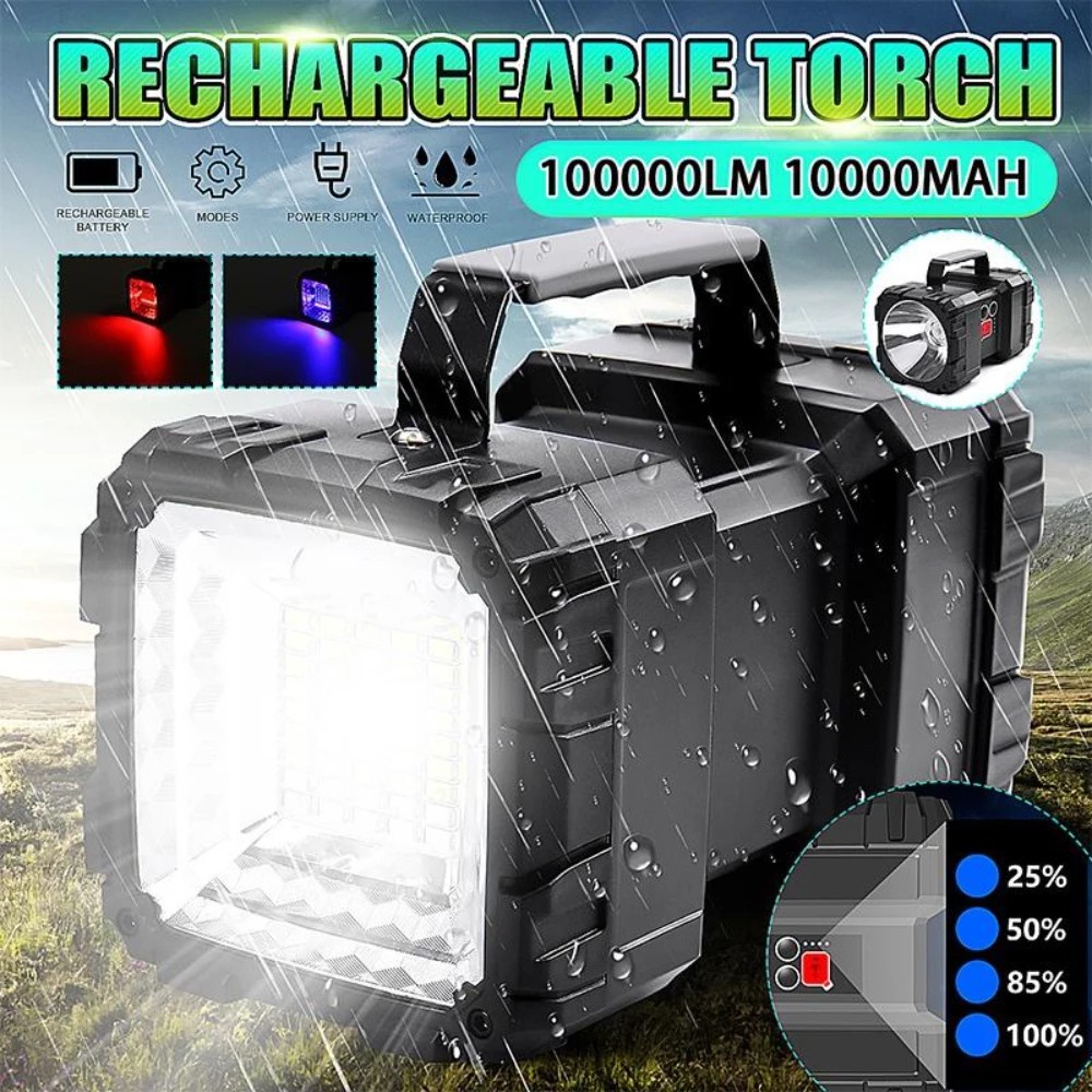 Jual Senter Led Super Terang 90000 Lumens Ultra Bright High Power ...