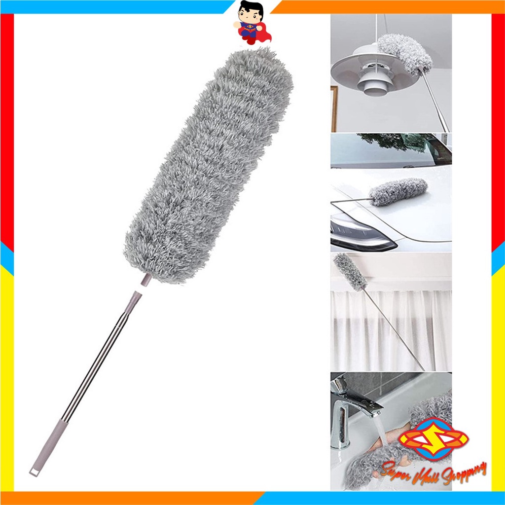 Jual SMS Kemoceng Bulu Microfiber Gagang Panjang 2.5 Meter Kemoceng ...