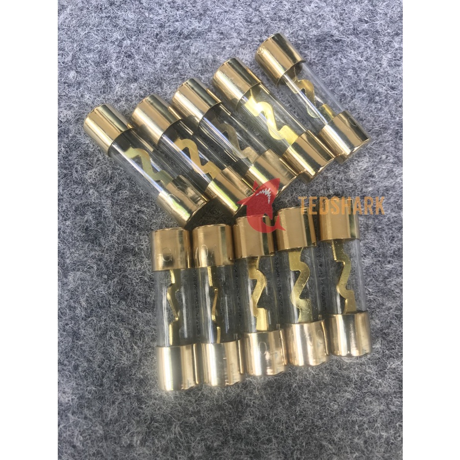 Jual TENSFOX AUDIO FUSE KACA GLASS AGU 70 A GOLD PLATED SEKRING SIKRING ...