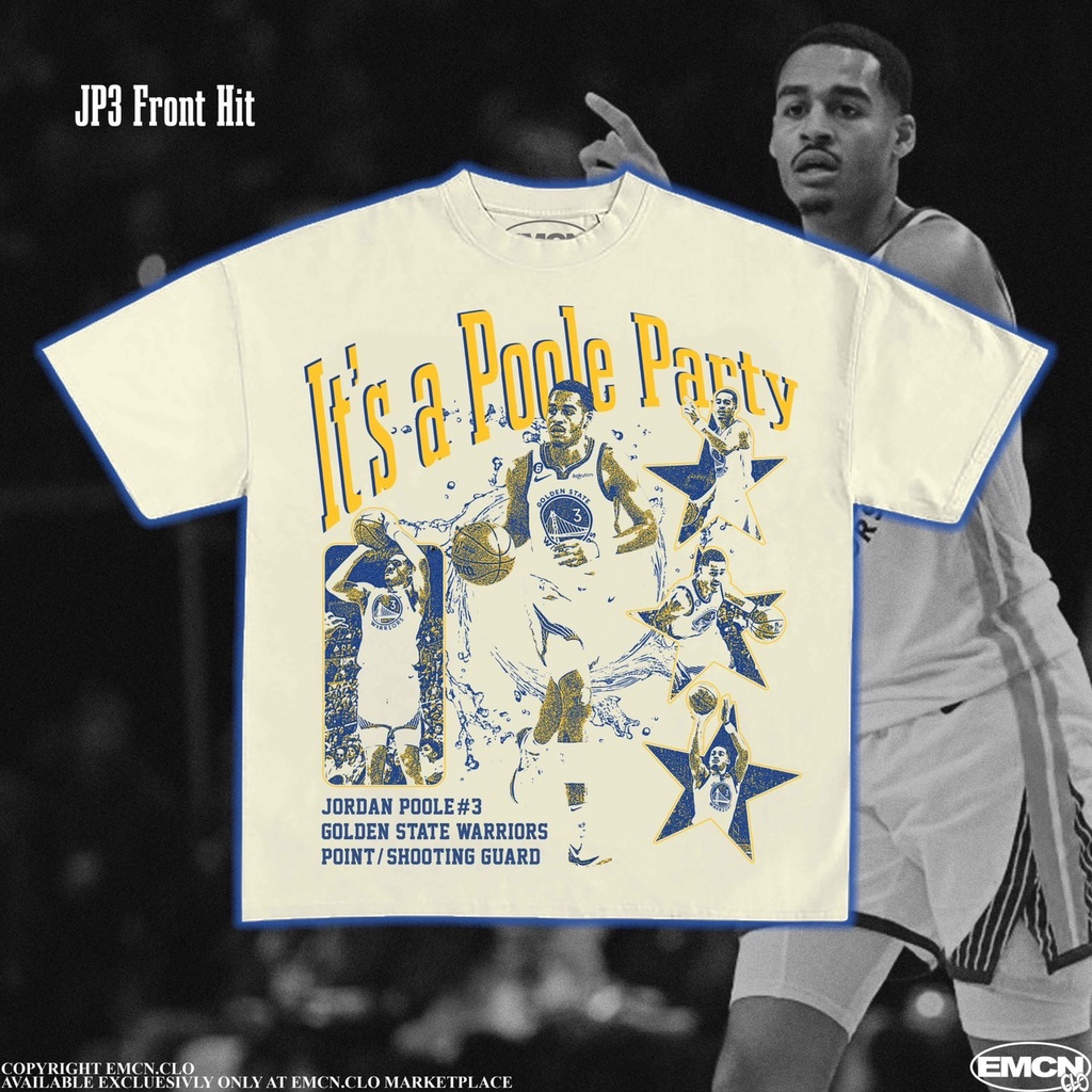 Jual Oversize Tee Jordan Poole Poole Party JP3 | Shopee Indonesia