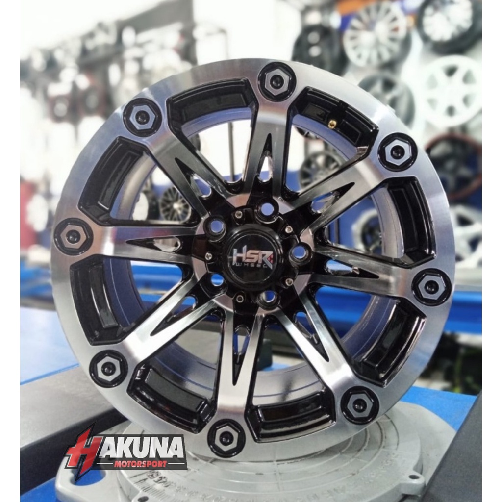 Jual Velg Mobil Rush Xpander Terios Innova Hilux Carnival HSR KLEAK R15 ...