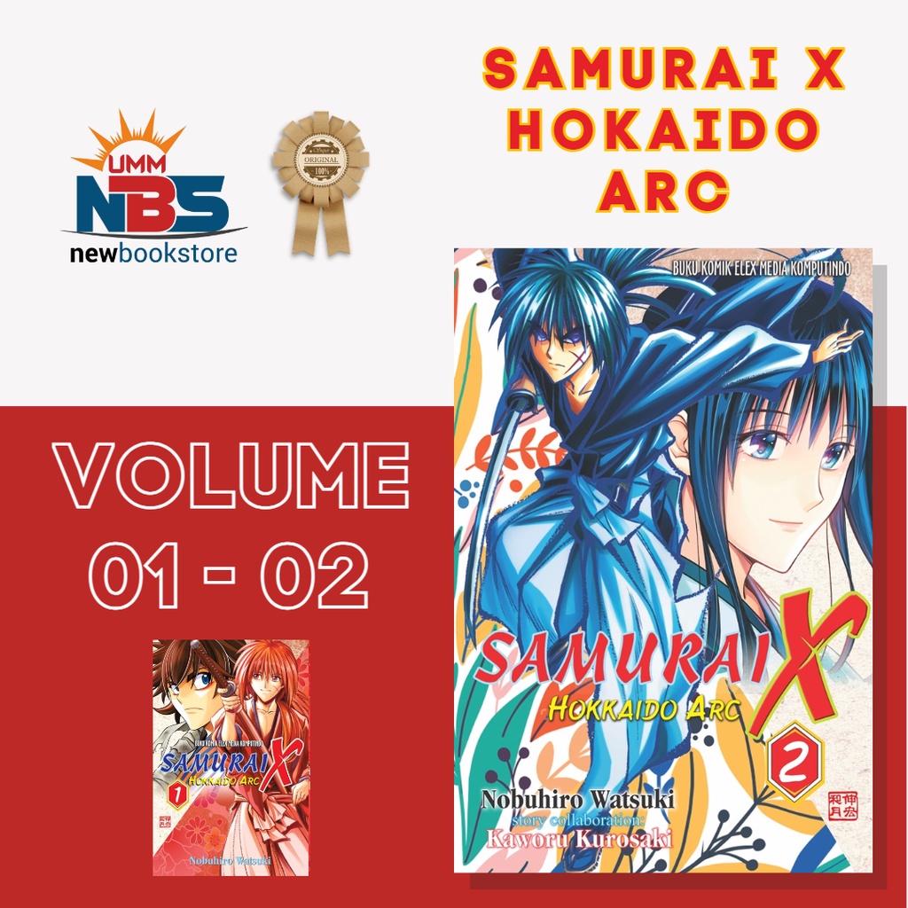 Jual Komik : Samurai X Hokkaido Arc Volume 01 - 02 - Nobuhiro Watsuki | Update Setiap Minggu ...