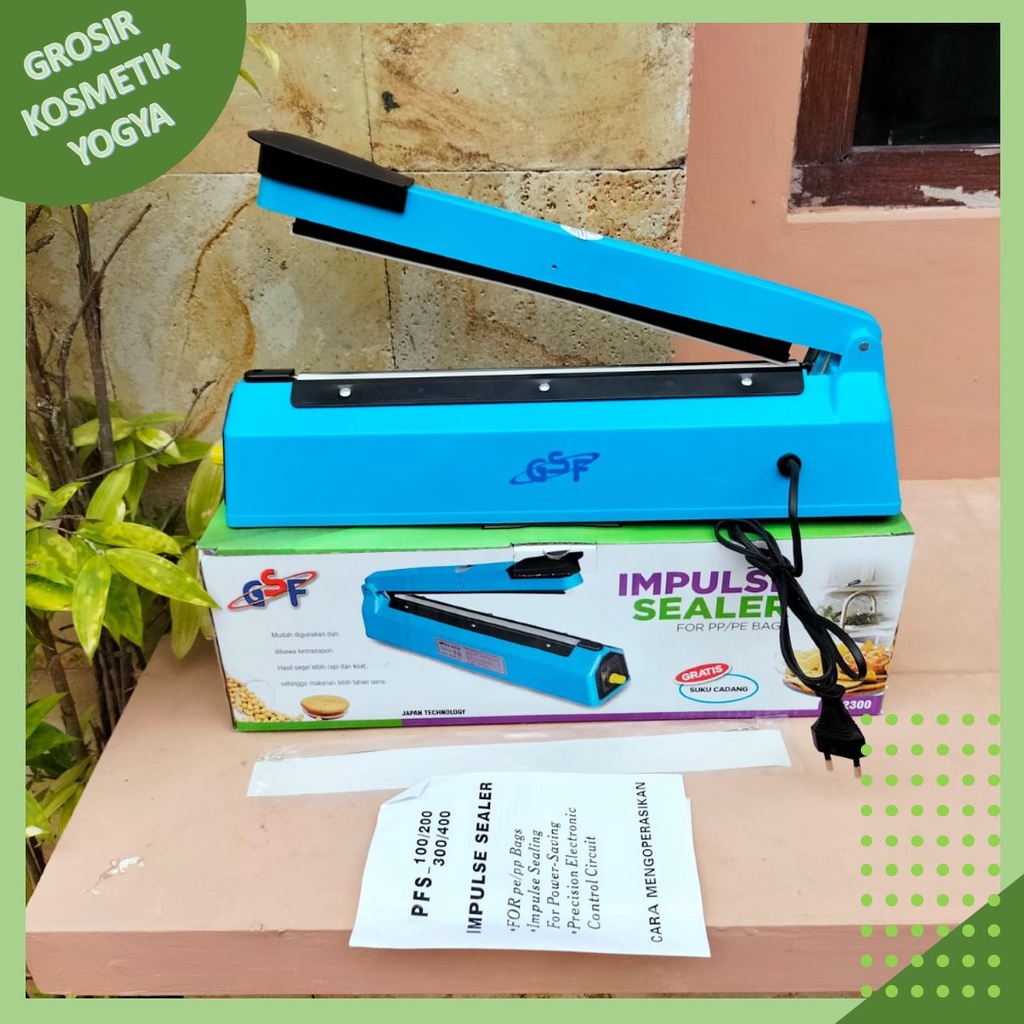 Jual Mesin Perekat Plastik Impulse Sealler 30 cm Sealent Press Alat ...